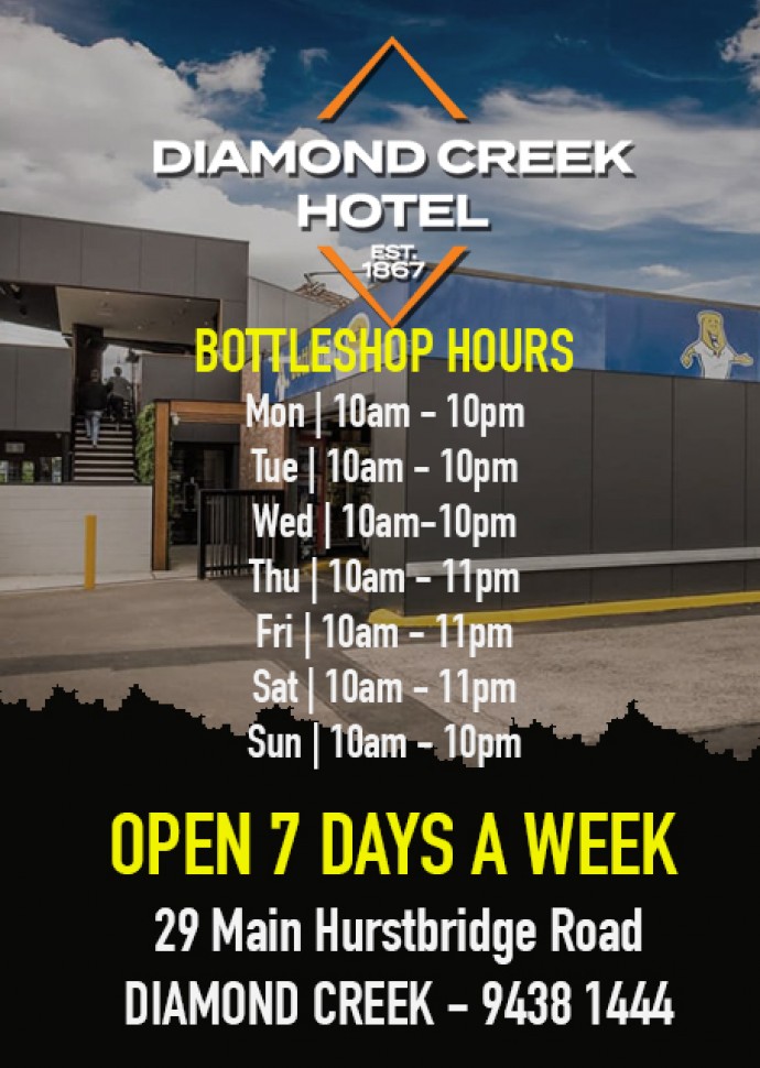 What's On | Diamond Creek Hotel